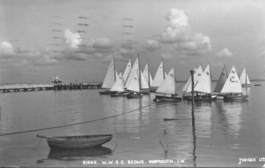 History of the West Wight Scow – Classic Scows